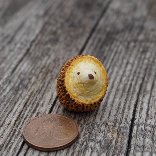 Miniature Hedgehog Micro Hedgehog Clay Hedgehog Fairy - Etsy