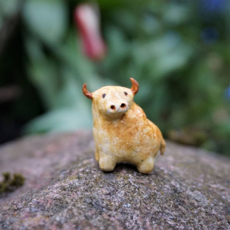 Clay Bull - Etsy