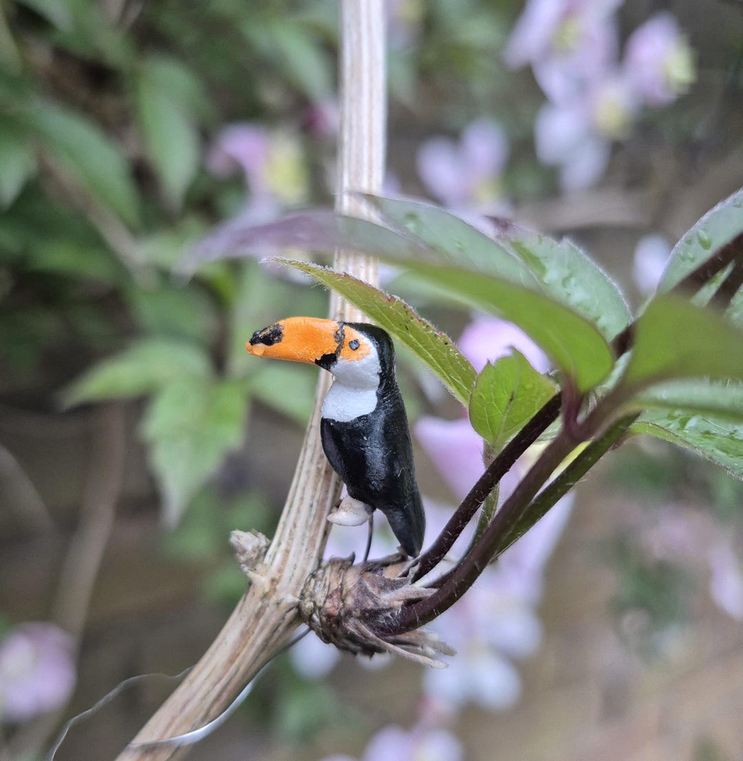 Miniature Toucan, Tiny Toucan, Toucan Figurine - Etsy