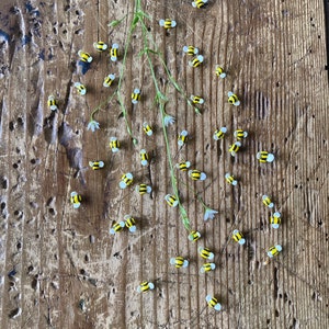 Micro Bee, Miniature Bee, Handmade Bee, Tiny Bee, Clay Bee - Etsy