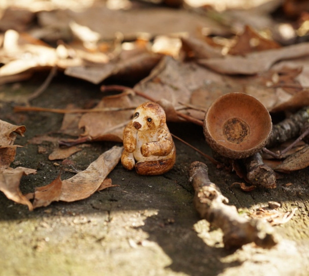 Miniature Sloth, Tiny Sloth, Clay Sloth, Sloth Figurine, Clay Animal ...