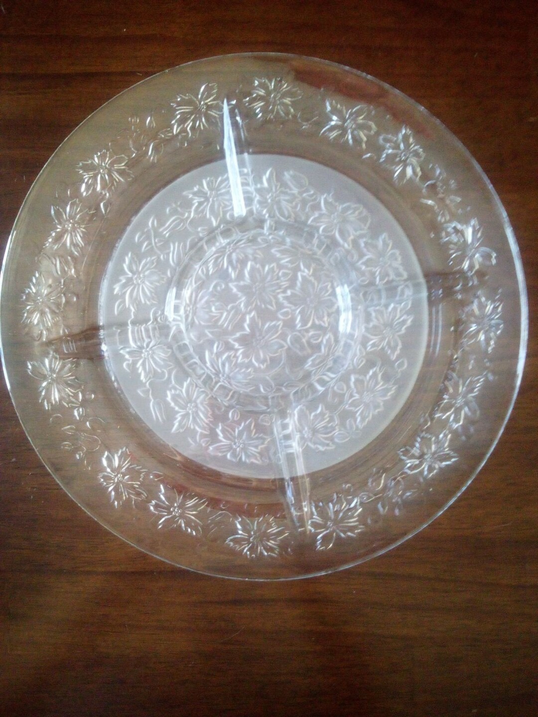 13" Princess House Fantasia Divided Platter - Etsy
