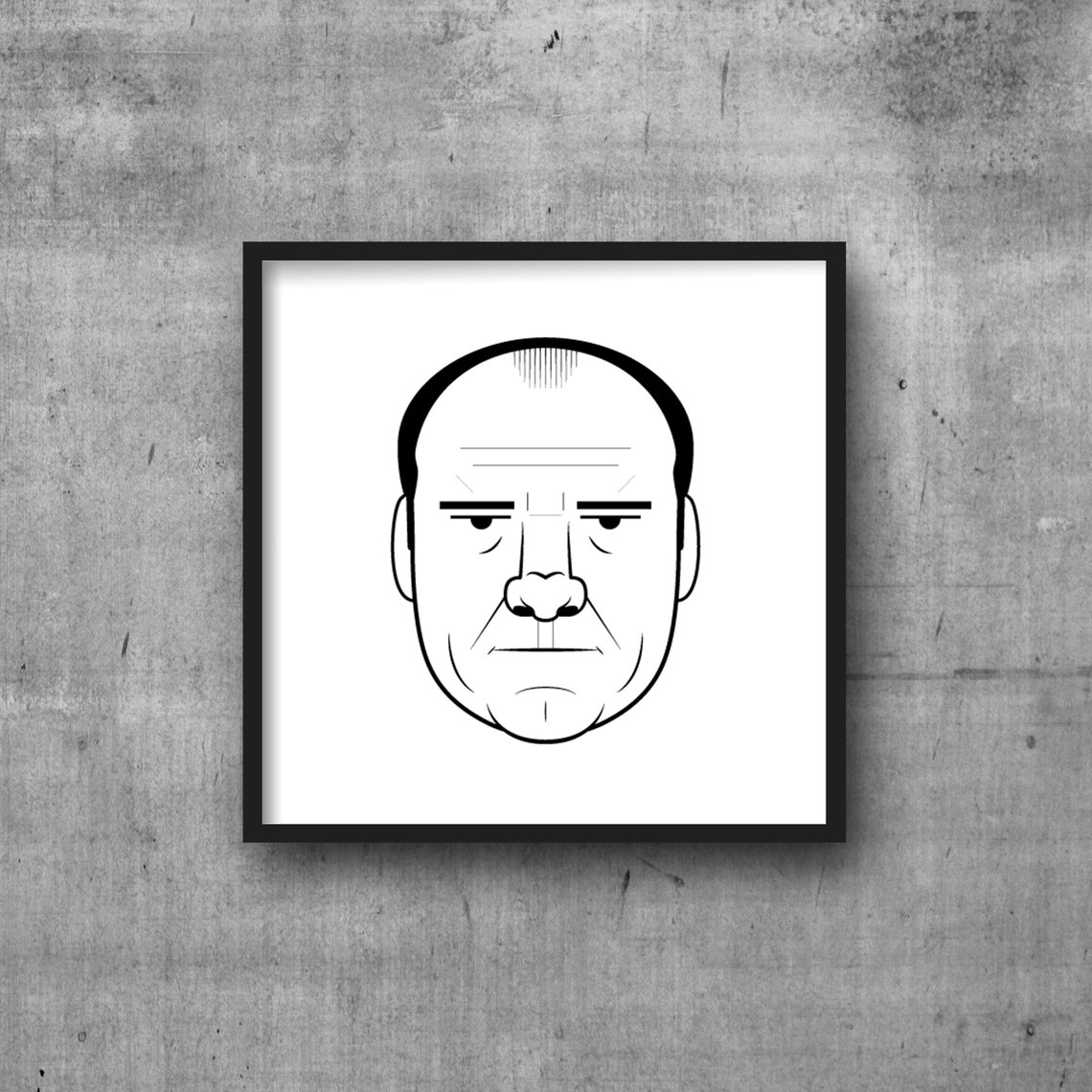 Tony Soprano the Sopranos James Gandolfini Illustration Design Print ...