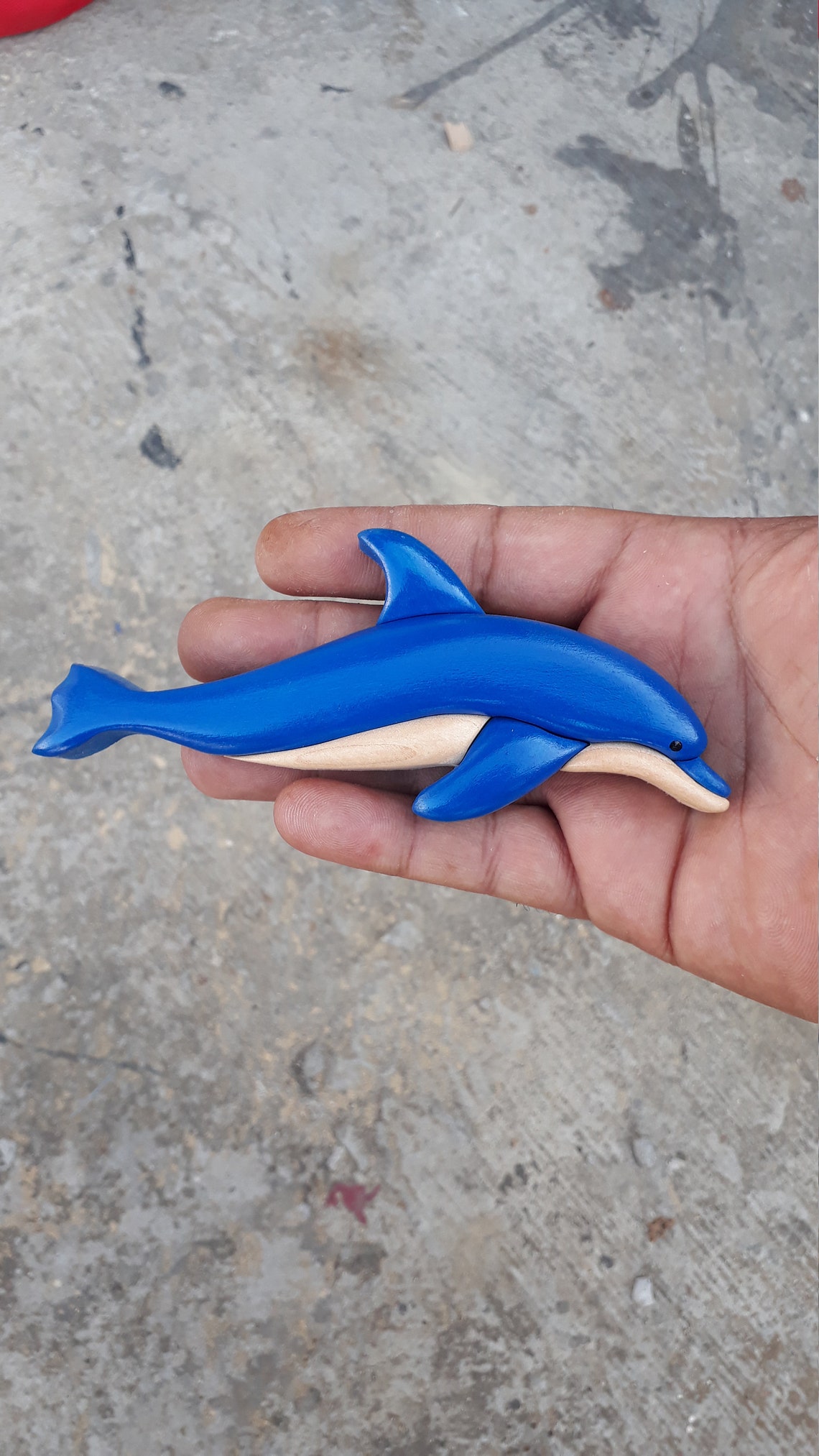 DOLPHİN INTARSIA Magnet Intarsia Intarsia Wooden Art Wild | Etsy