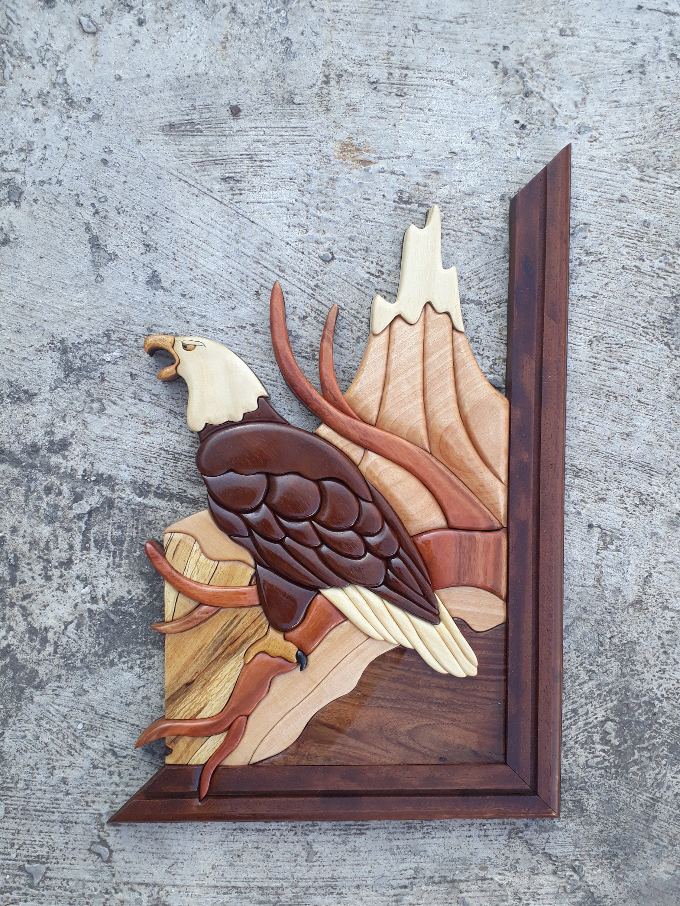 Intarsia Wood Art