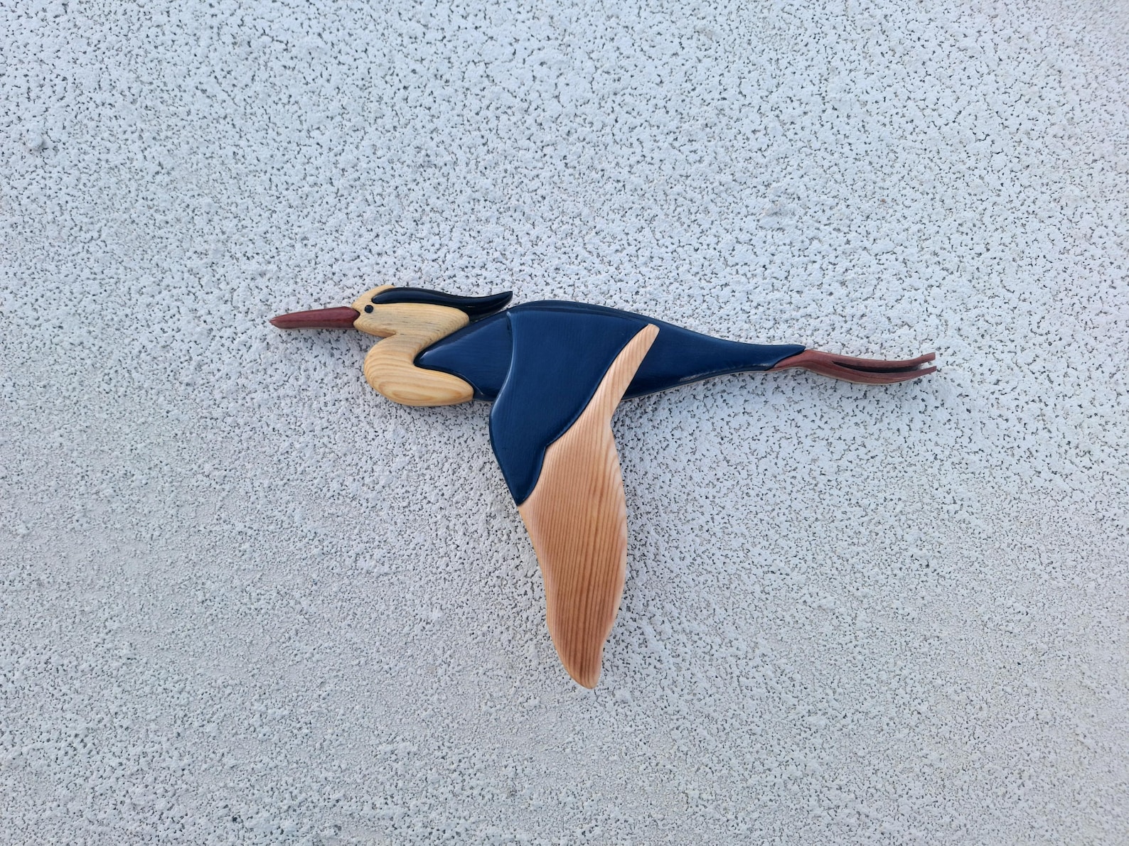 Blue Heron Pair Intarsia Wood Art, 3D Wall Decor - Etsy