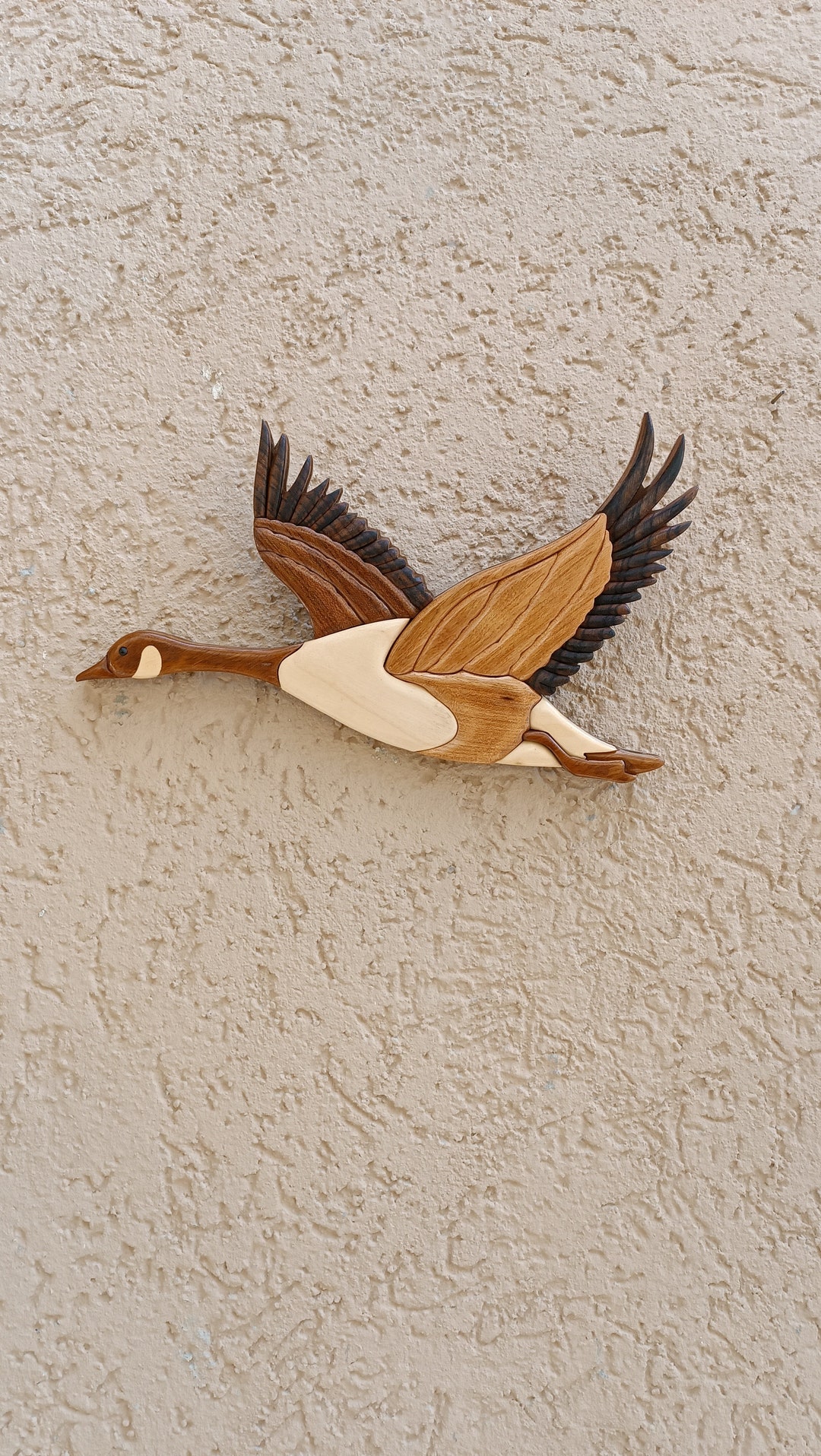 Canada Goose Female Intarsia, Intarsia Wooden Art, Birds,art, Wooden ...