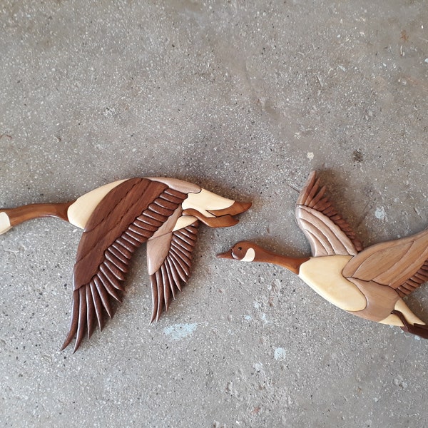 Intarsia Wood Art - Etsy