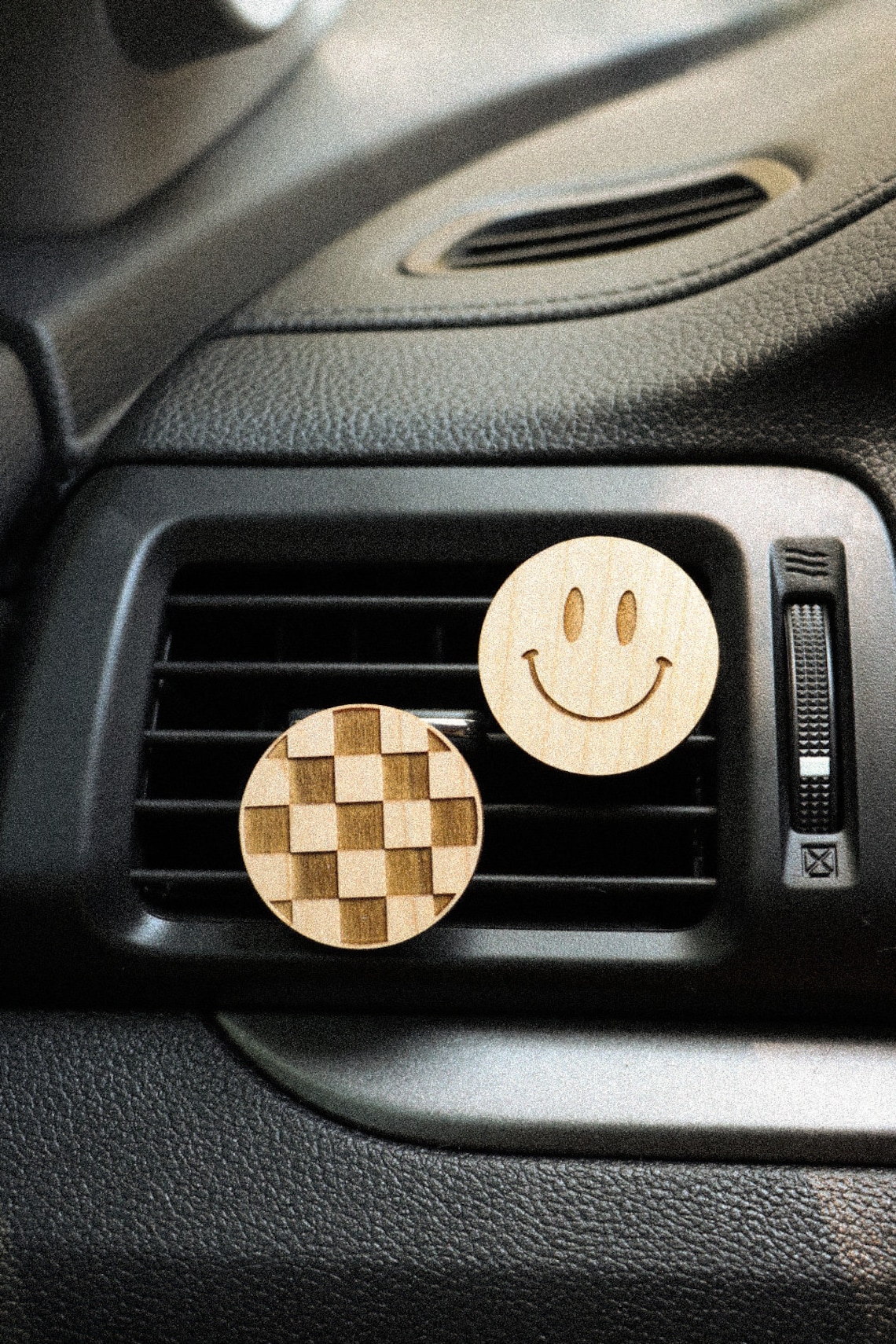 Checkered Air Vent Car Diffuser Checkerboard Car Clip - Etsy