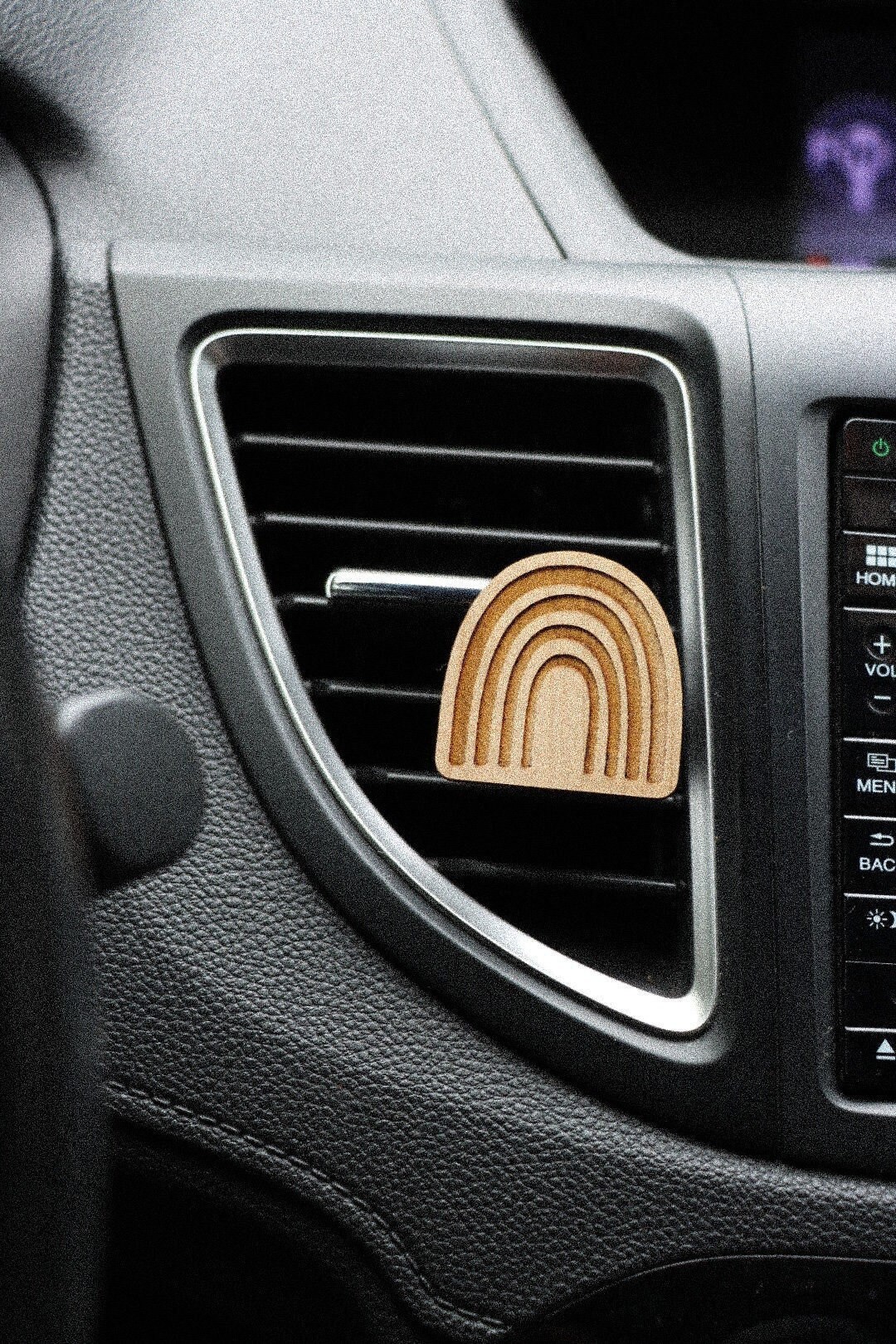 Rainbow Car Air Vent Diffuser, Wood Air Freshener, Rainbow Essential ...