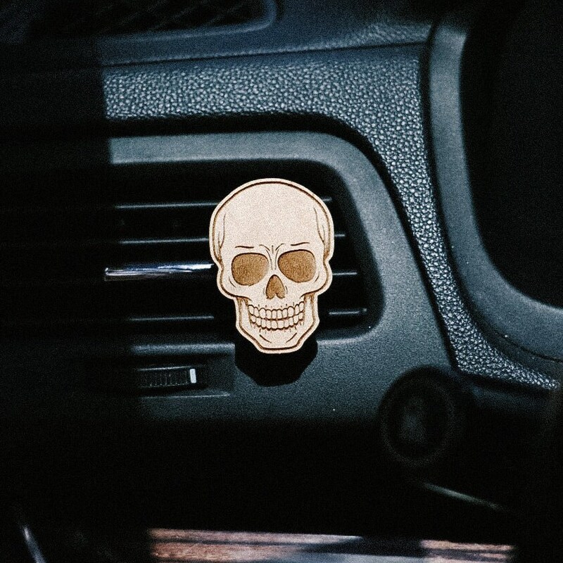 Car Air Freshener Skull - Etsy