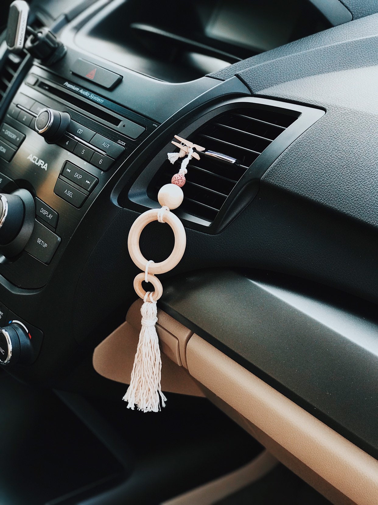 Essential Oil Car Diffuser Natural Car Air Freshener Rear - Etsy