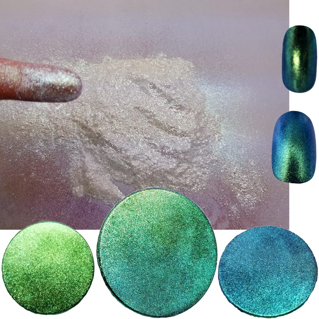 Liquid Diamonds - Chameleon Sparkle Color Shift/color Change Glitter ...