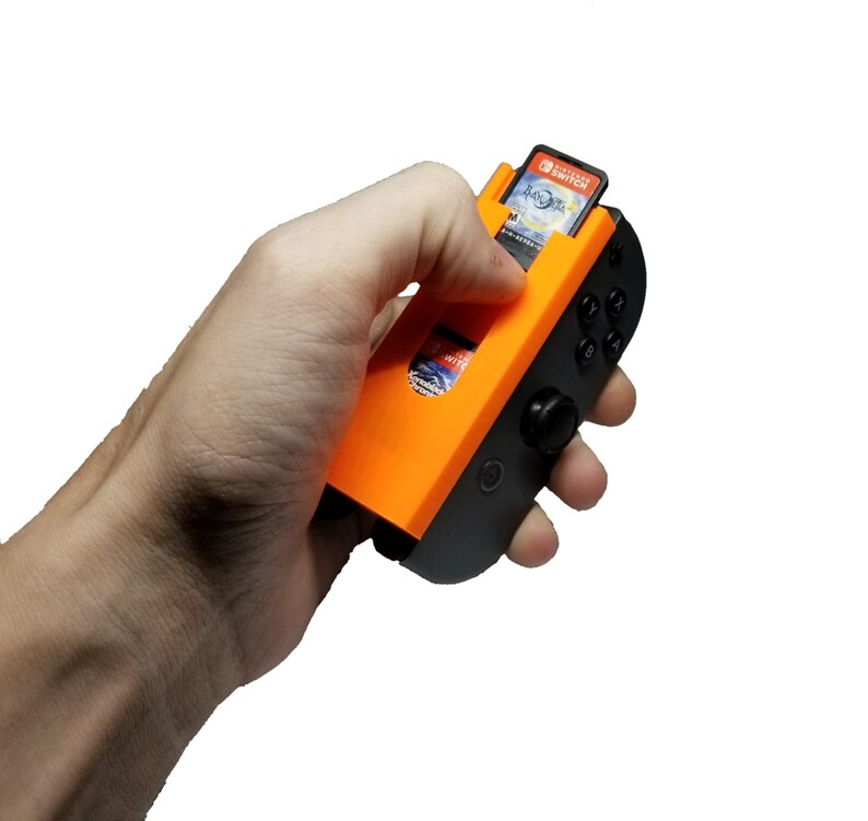 One Handed Joy-con Grip + Cartridge Case - Leftie- Nintendo Switch ...