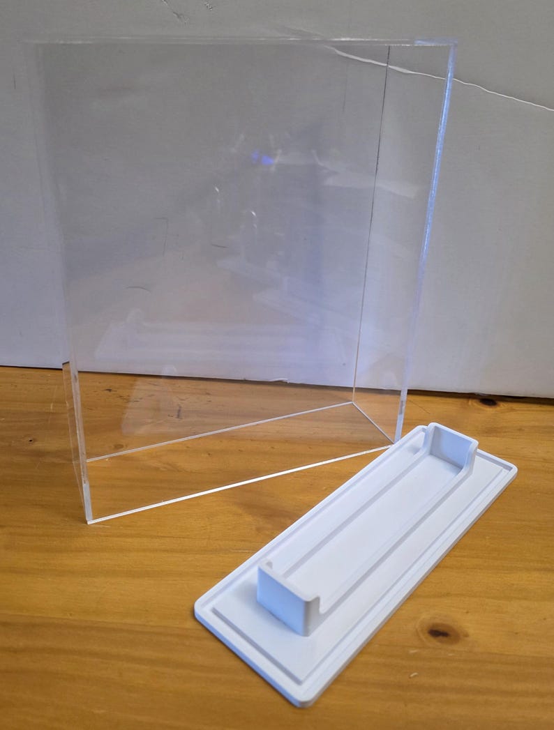 SEGA Saturn Acrylic Display Case Stand - SS Custom Collector's Shelf ...