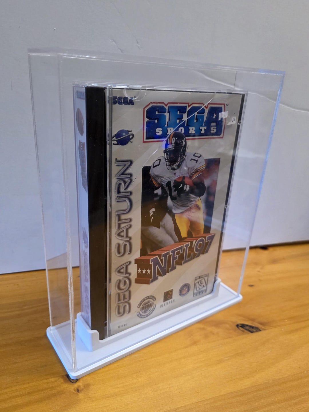 SEGA Saturn Acrylic Display Case Stand - SS Custom Collector's Shelf ...