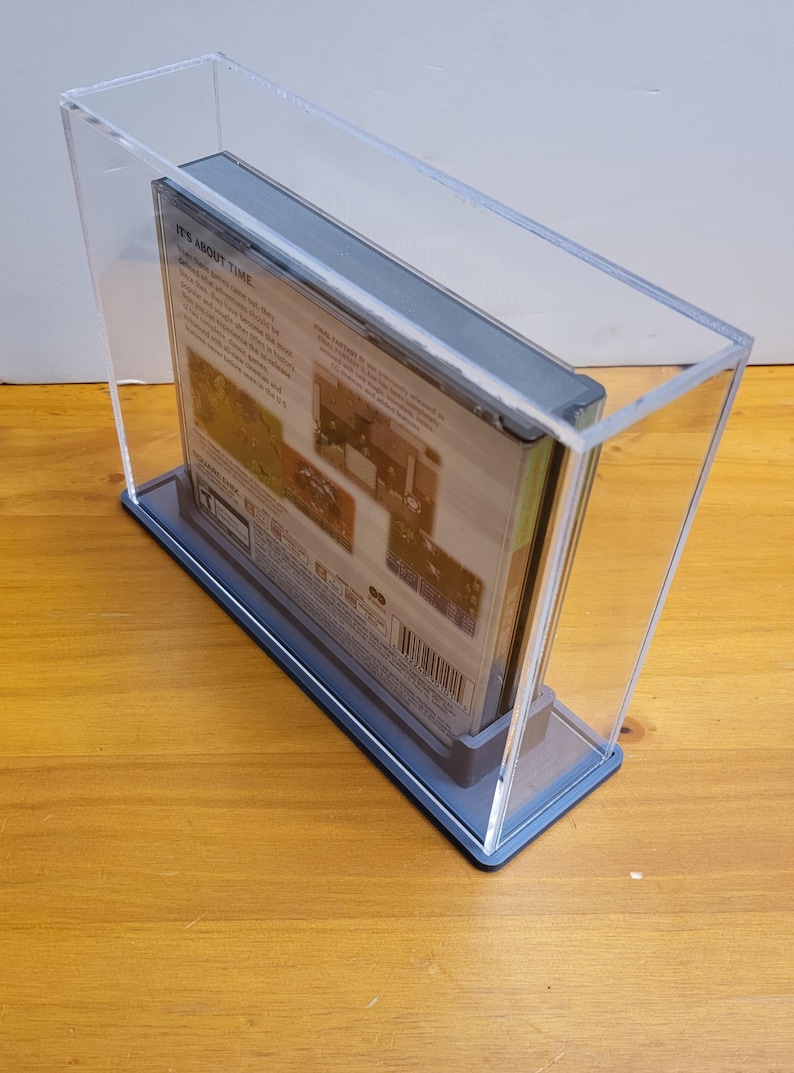 Playstation 1 Acrylic Display Case Stand - PS1 Multi Disk Collectors ...