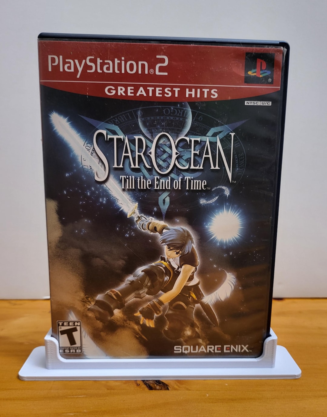 Playstation 2 Game Case Display Stand PS2 DVD Collector Display Shelf ...