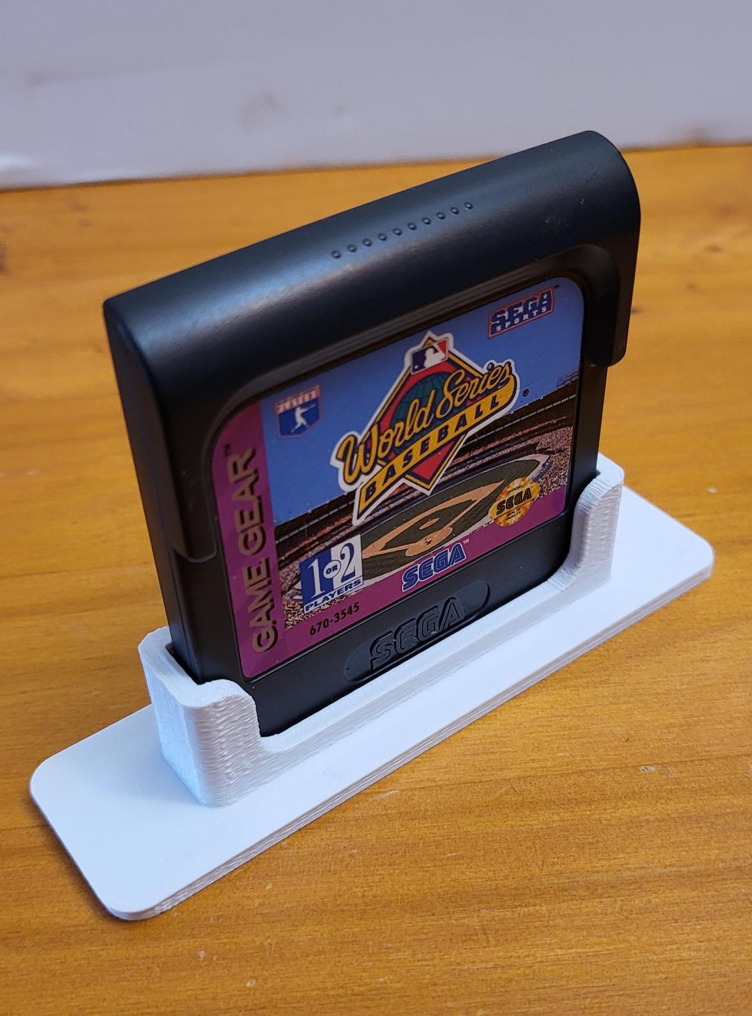 SEGA Game Gear Game Cartridge Display Stand - GG Collector Shelf Stand ...