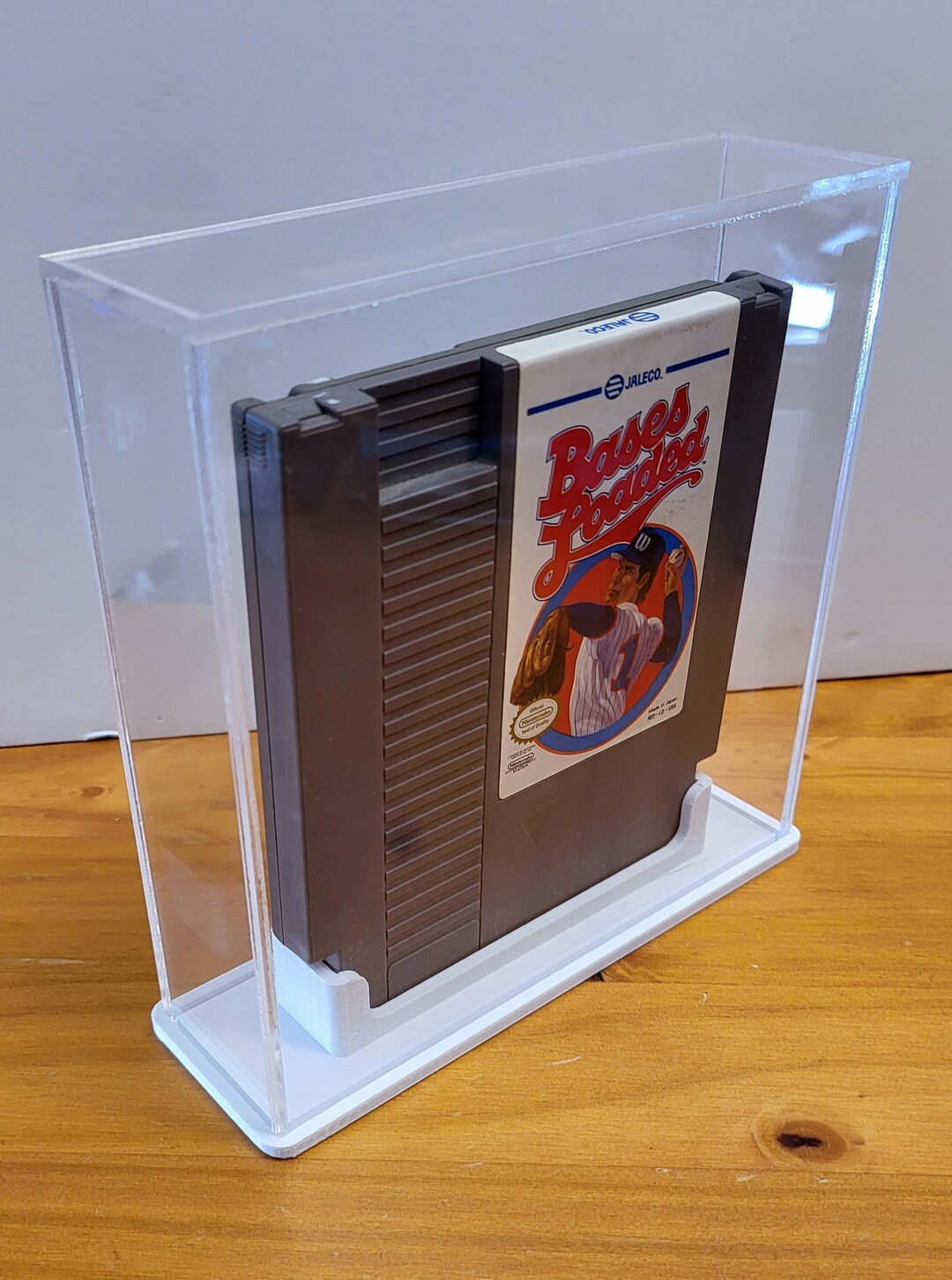 Nintendo Acrylic Game Cartridge Display Case Stand - Custom NES ...