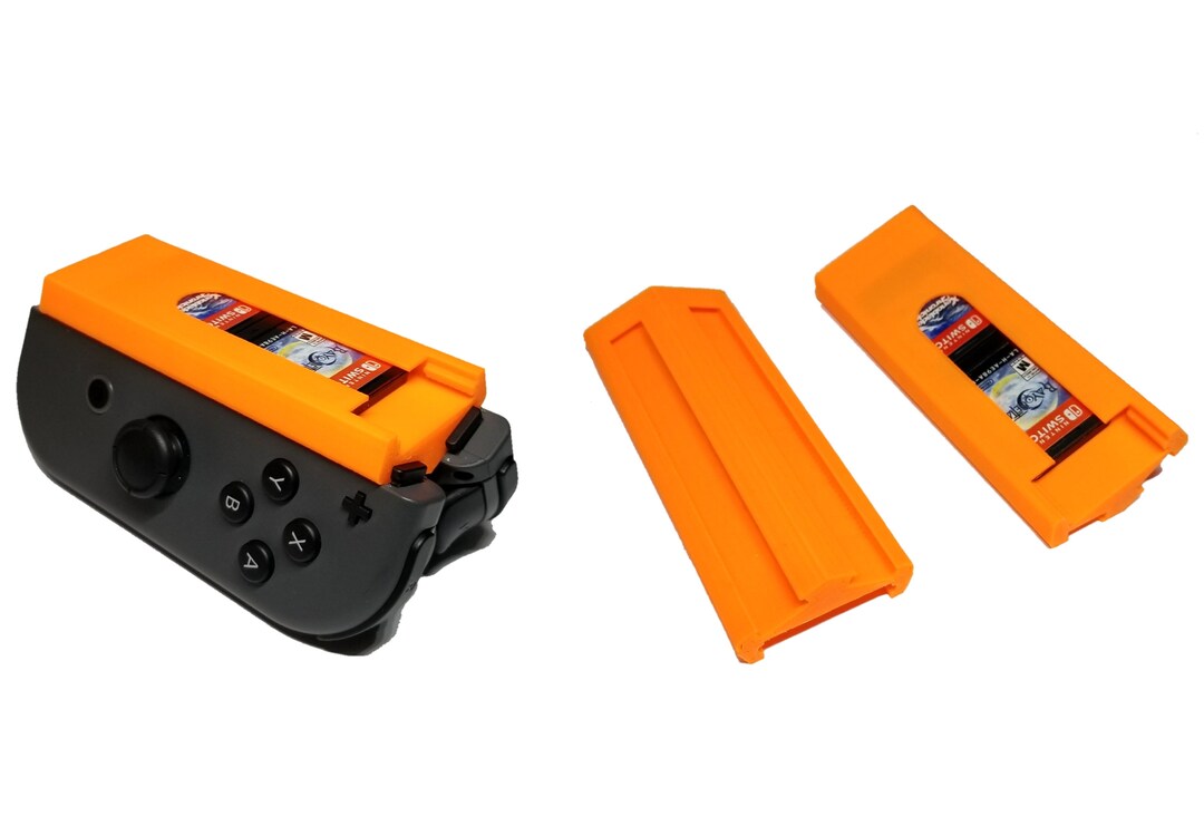 One Handed Joy-con Grip + Cartridge Case - Leftie- Nintendo Switch ...