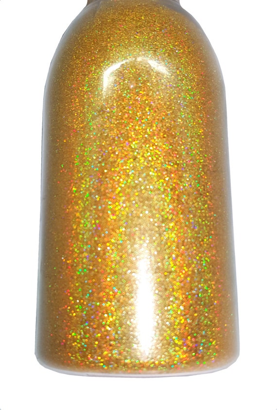 Gold Prism Holographic Nail Art Glitter.004 True Ultra Fine | Etsy