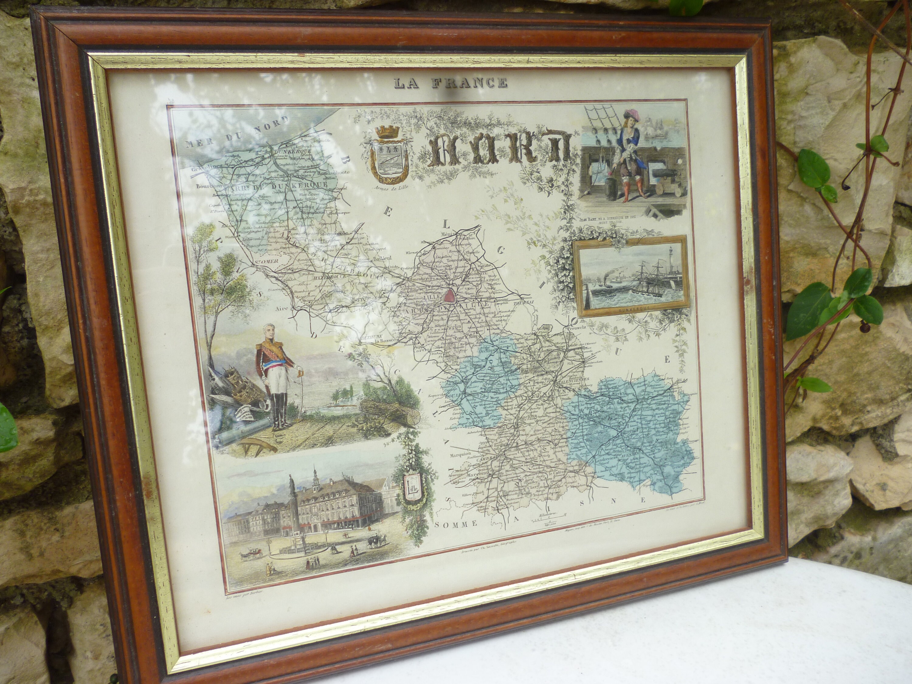 Old French Map - Etsy