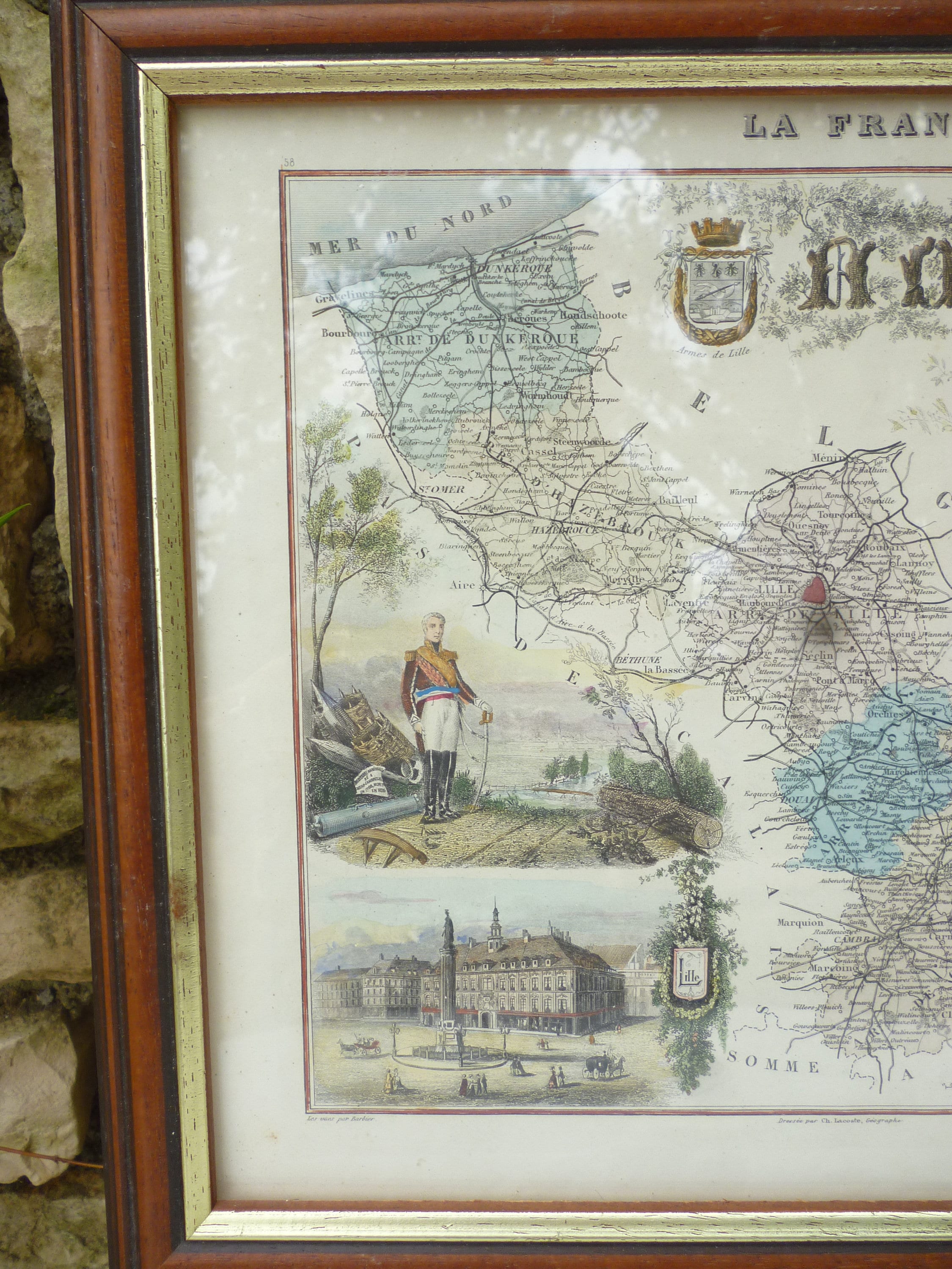 Old French Map - Etsy