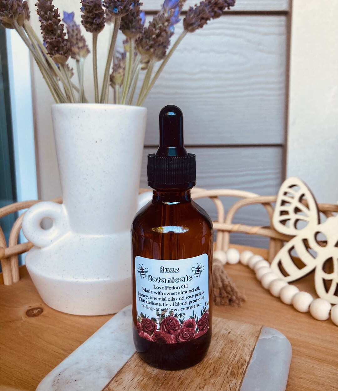 Love Potion Oil Essential Oil Blend Perfume With Rose Petals Honey ...