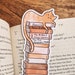 Cat Bookmark | Book Tracker | Gift Ideas for Readers | Reading Tracker ...
