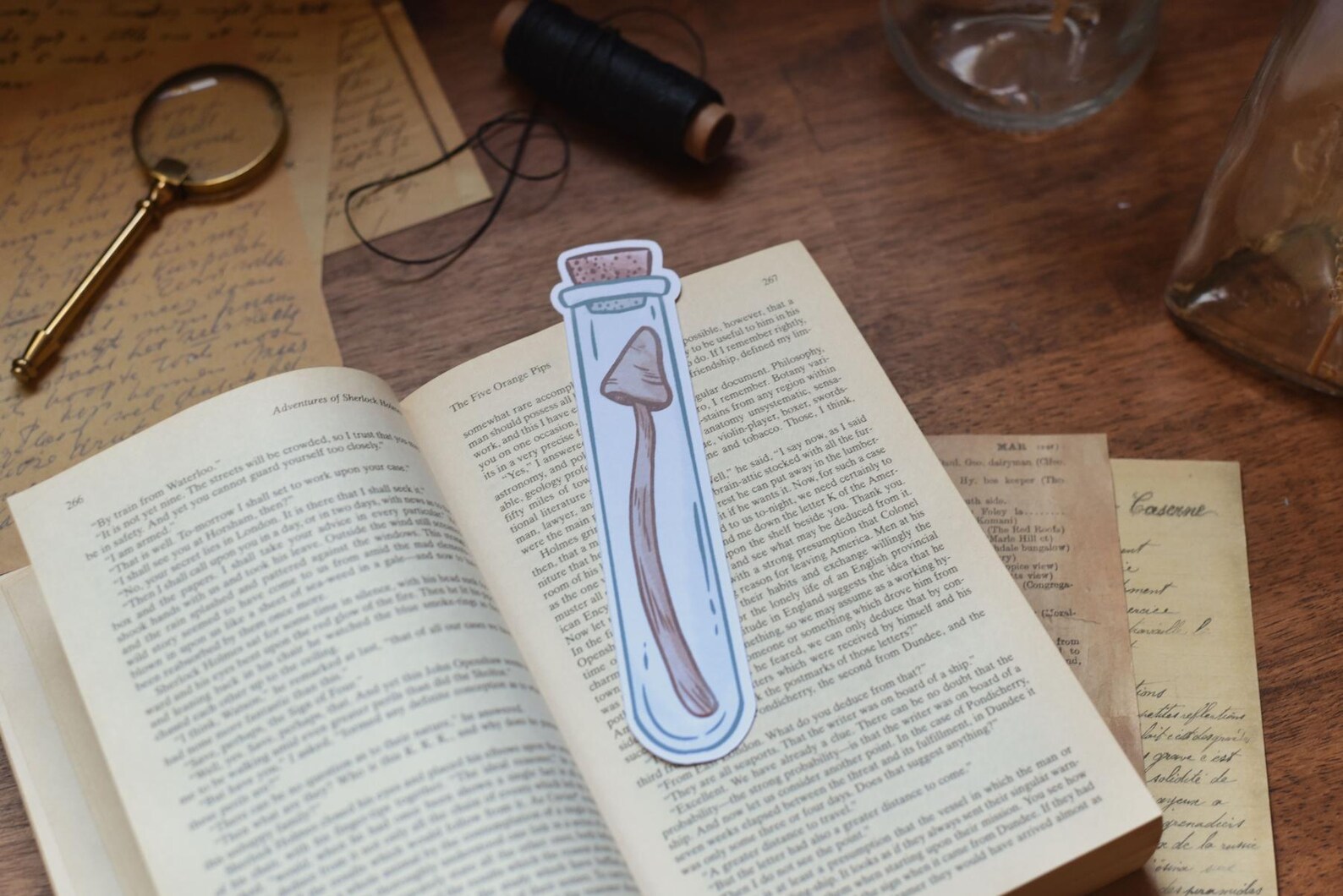 Botanical Test Tube Bookmarks | Gift Ideas for Readers | Plant Lover ...