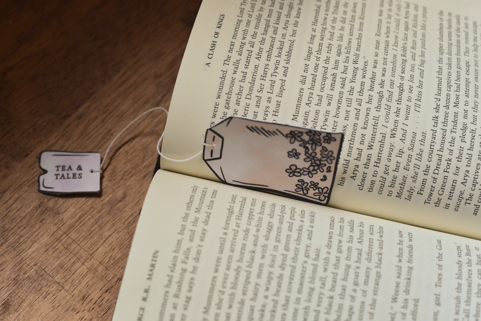 Tea Bag Bookmark Gift Ideas for Readers Tea Lover Bookmark - Etsy