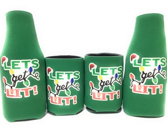 Sip It Grip It Rip It Can Cooler / Beer Holder / Birthday Gift / Party Favor / Gift for Golfer ...