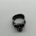 Anello Teschio, Anello Teschio, Anello Gotico, Argento Sterling ...