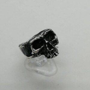 Anello Teschio, Anello Teschio, Anello Gotico, Argento Sterling ...