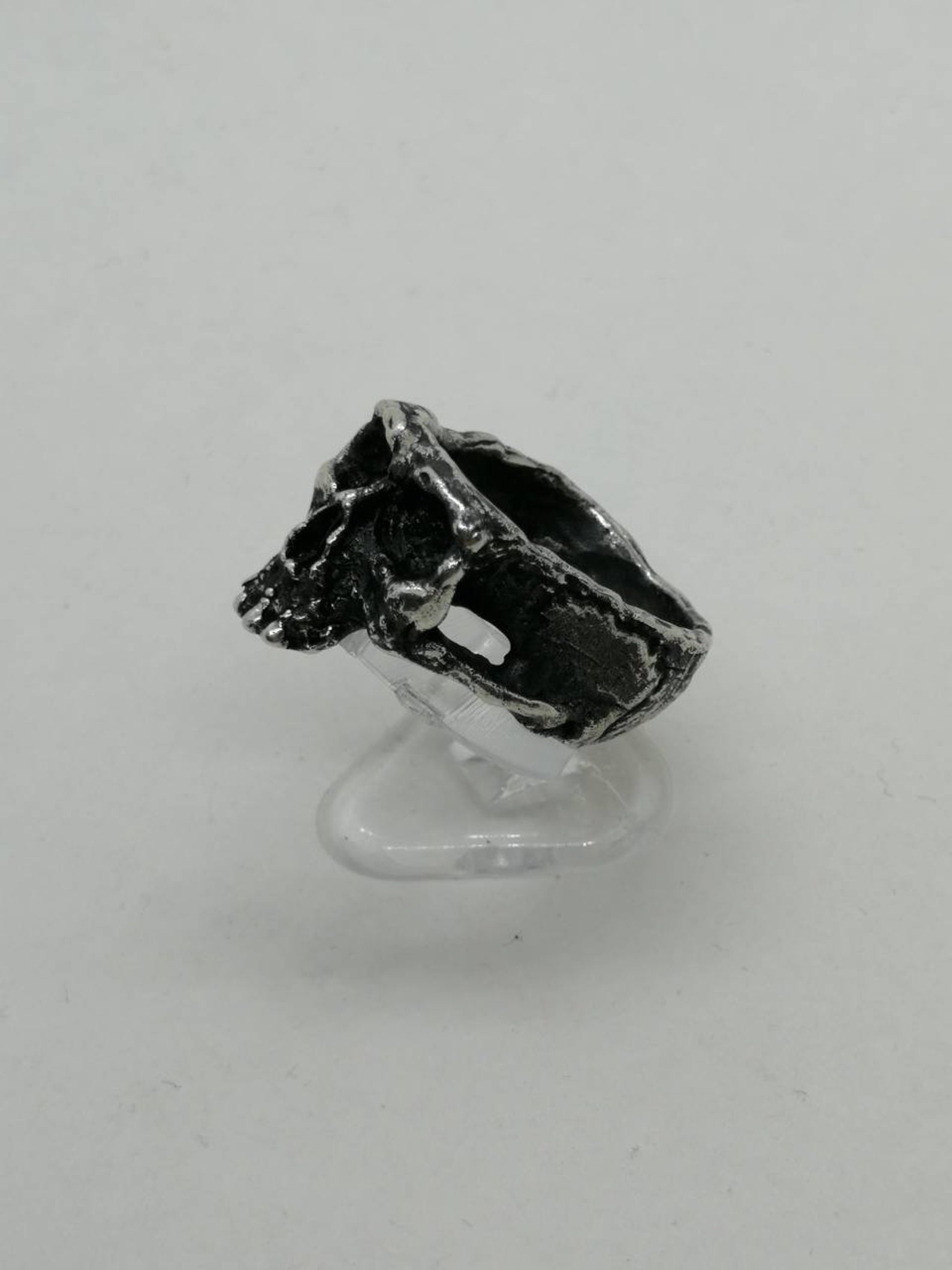 Anello Teschio, Anello Teschio, Anello Gotico, Argento Sterling ...