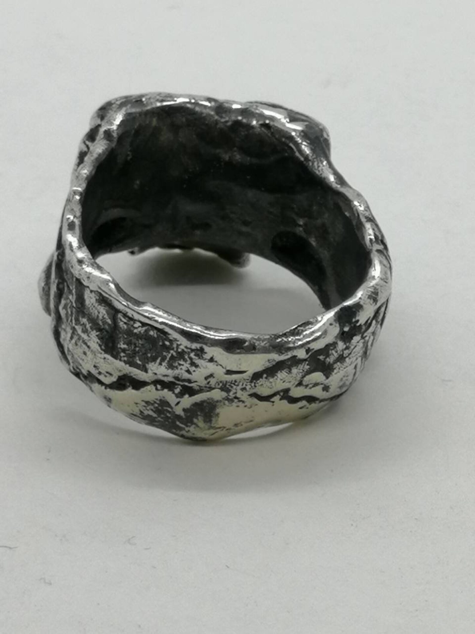 Anello Teschio, Anello Teschio, Anello Gotico, Argento Sterling ...