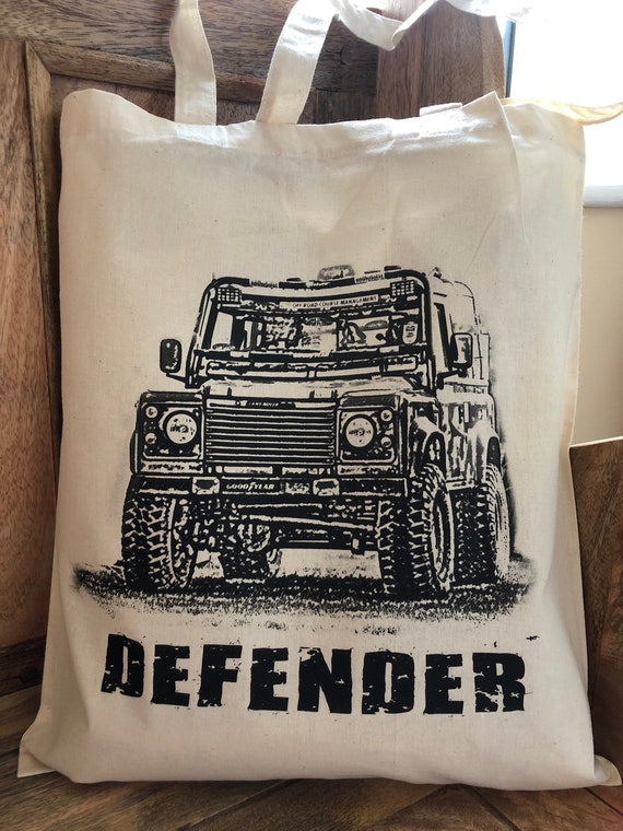 Large Shopping Bag Tote/landrover Defender/4x4/polyester/land - Etsy