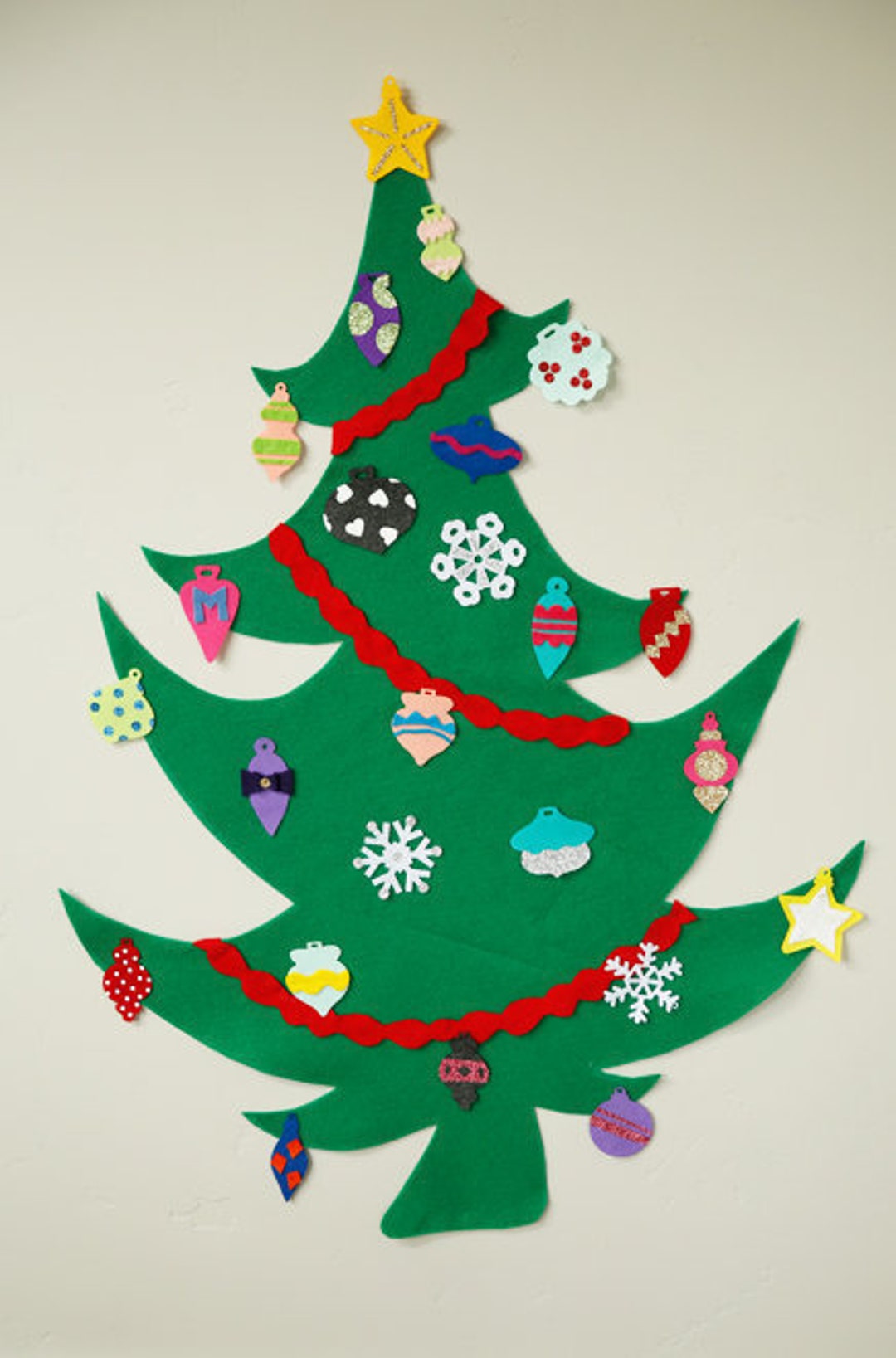 Christmas Tree PDF Pattern, Whimsy Tree Play Set Pattern for Kids ...