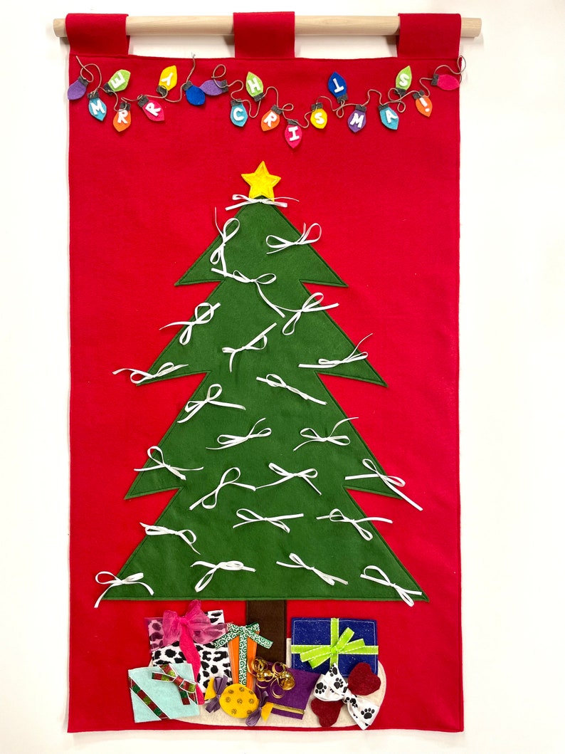 Dog Christmas Advent Calendar PDF Pattern, Christmas Countdown for Dog ...