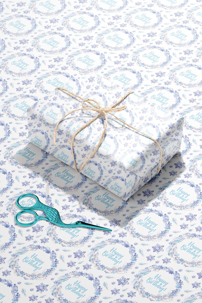 Frozen Wrapping Paper Frozen Birthday Gift Wrap Frozen 2 - Etsy