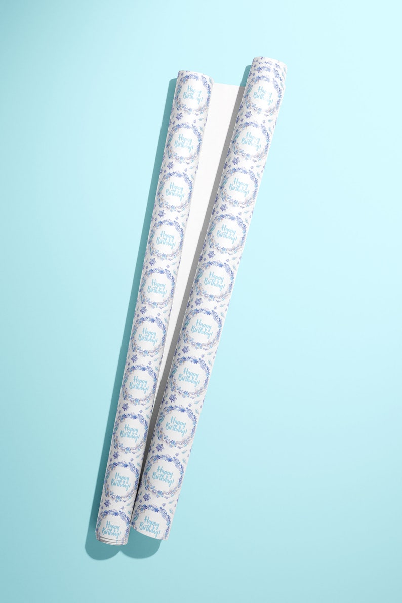 Frozen Wrapping Paper Frozen Birthday Gift Wrap Frozen 2 - Etsy