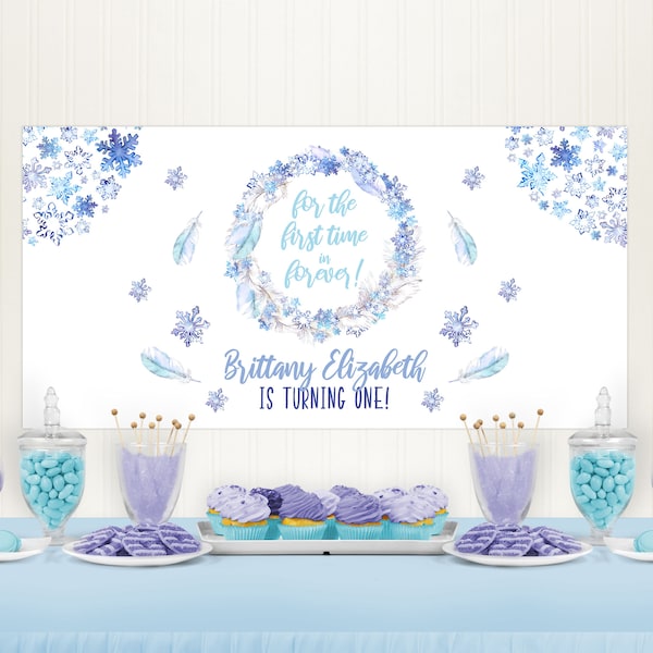 Frozen Backdrop - Etsy