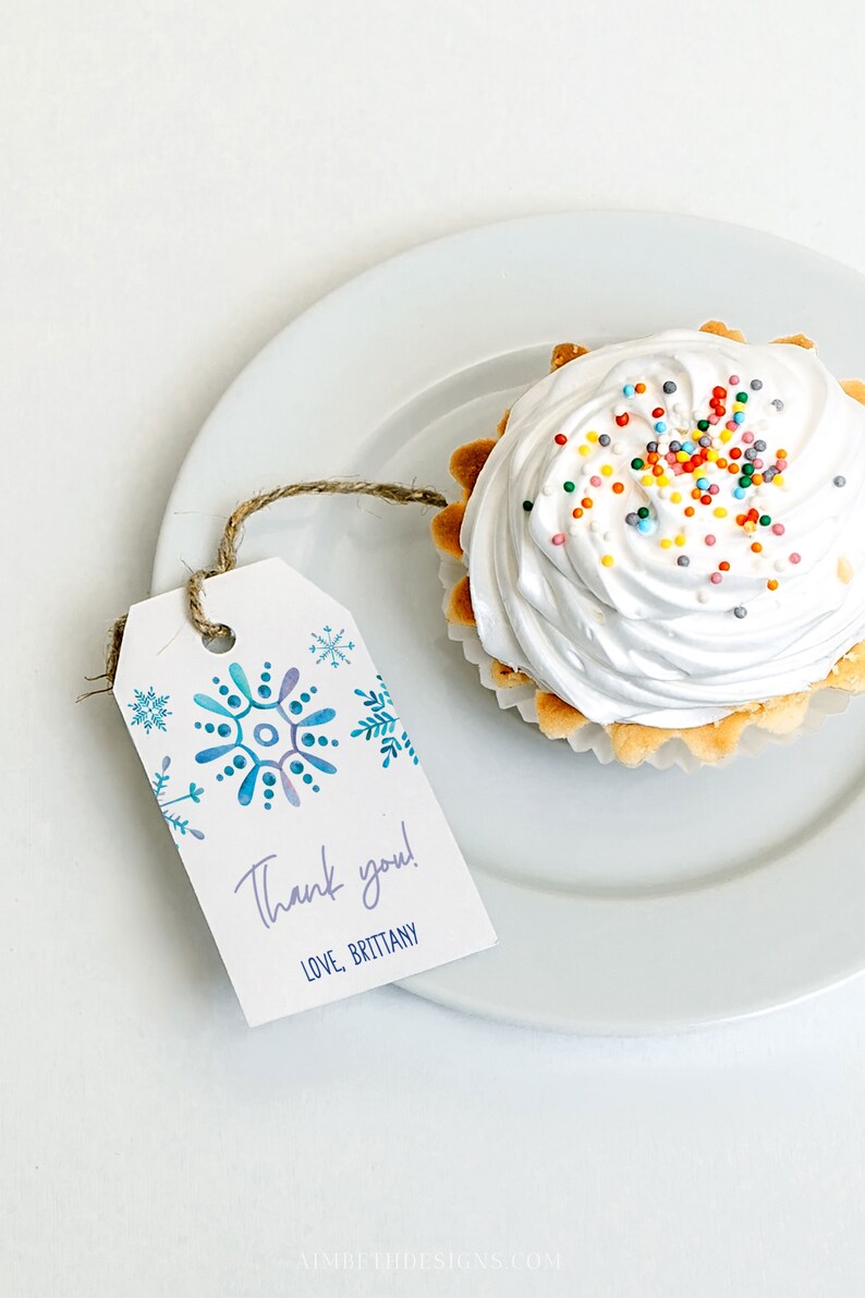 Frozen 2 Favor Tags Frozen Birthday Party Tags Frozen Thank - Etsy