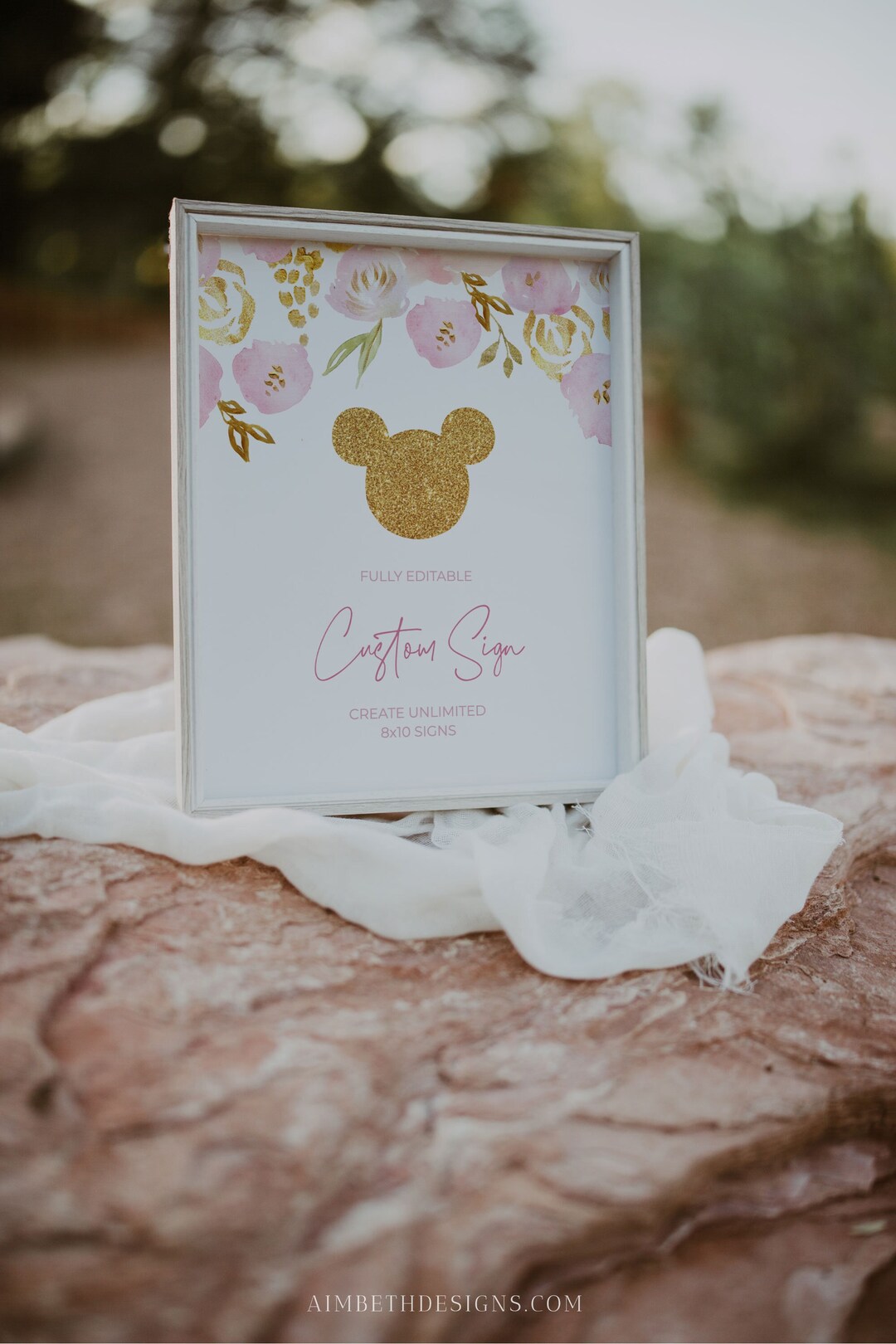 Minnie Mouse Customizable Signs, Minnie Mouse Birthday Decor, Minnie ...