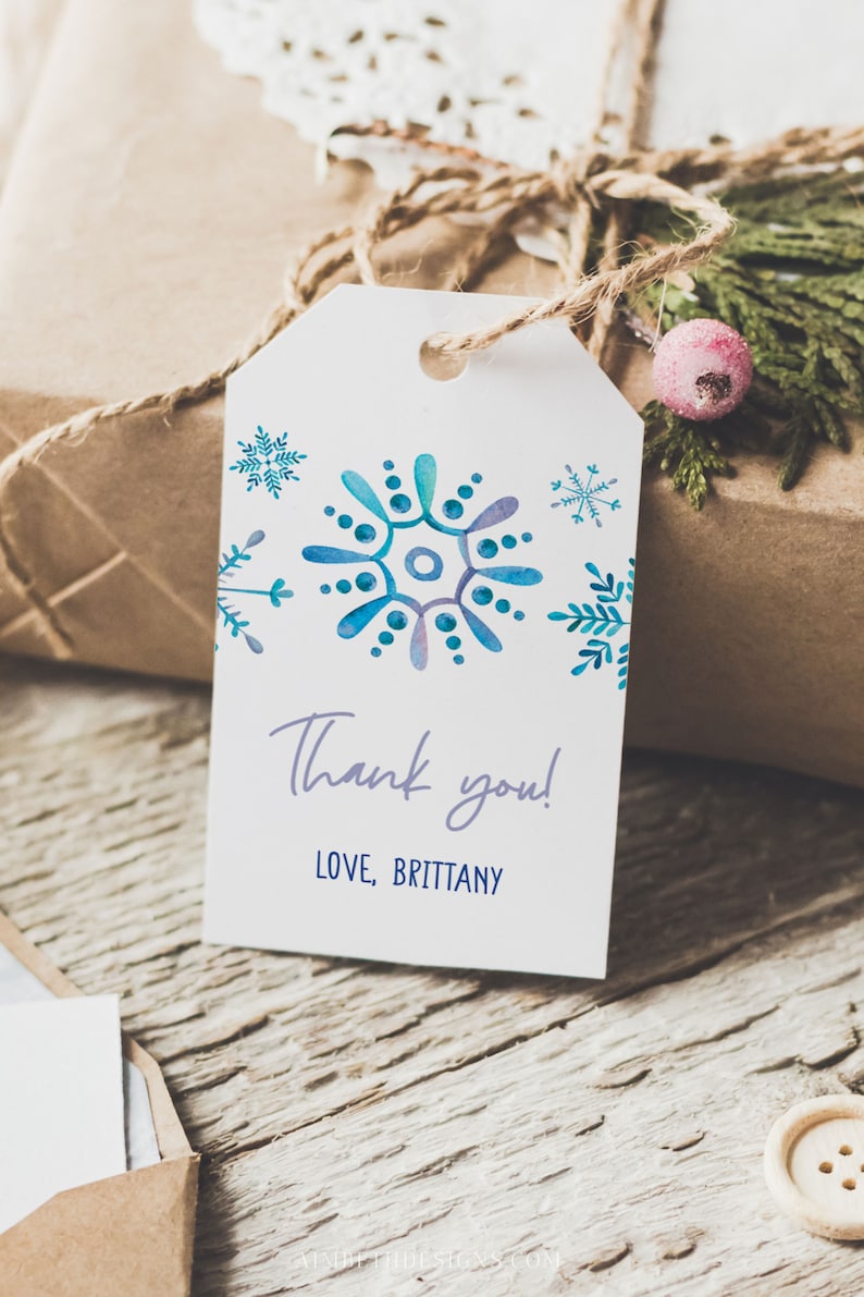 Frozen 2 Favor Tags Frozen Birthday Party Tags Frozen Thank - Etsy