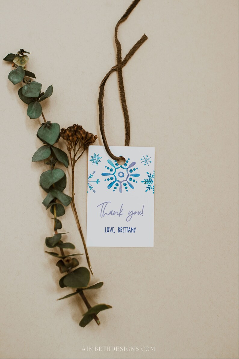 Frozen 2 Favor Tags Frozen Birthday Party Tags Frozen Thank - Etsy