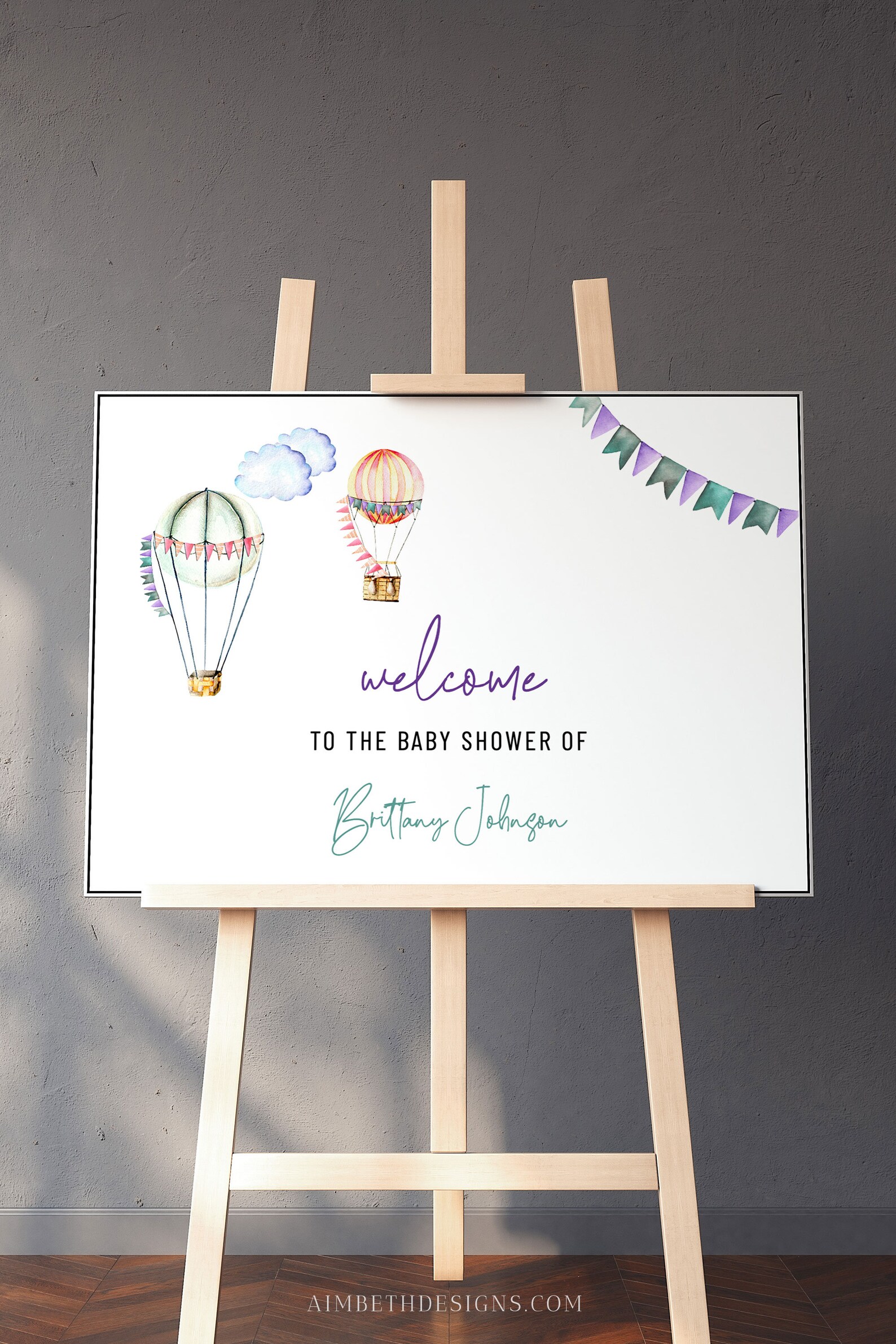 Oh the Places You'll Go Welcome Sign, the Places You'll Go Baby Shower ...