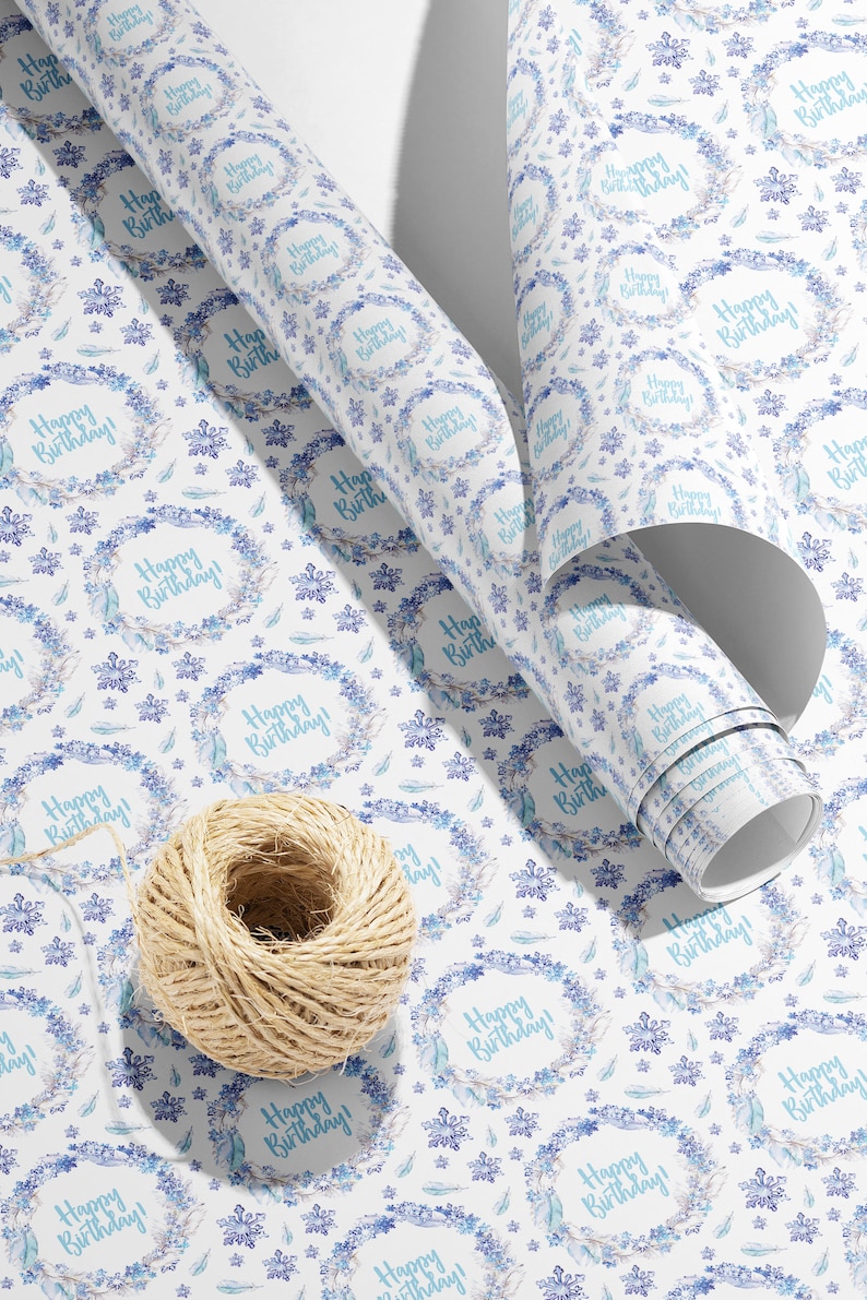 Frozen Wrapping Paper Frozen Birthday Gift Wrap Frozen 2 - Etsy