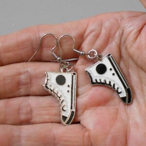 Converse All-stars, Chuck Taylor's, High Top Tennis Shoes Earrings ...